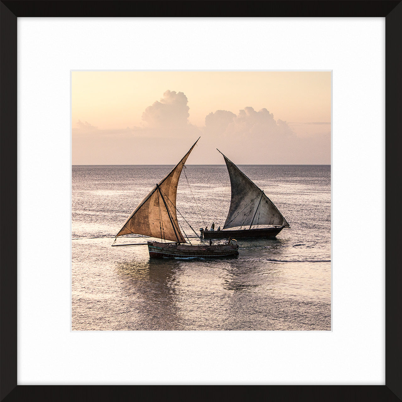 Two Ancient Dhows – Treacle Art